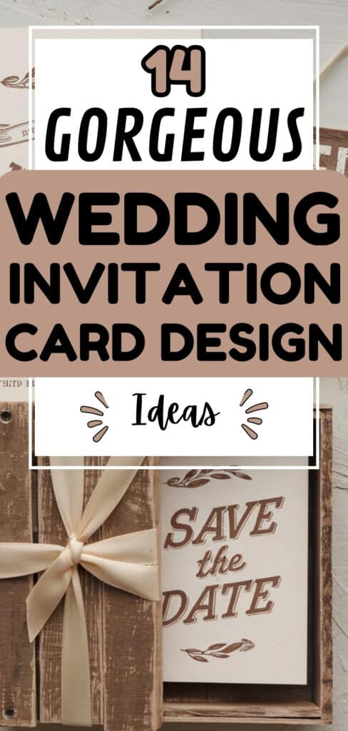 14 Gorgeous Wedding Invitation Card Design Ideas - The Mega Mom
