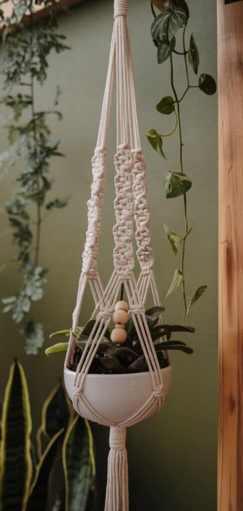 15 Easy DIY Macrame Plant Hanger Patterns - The Mega Mom