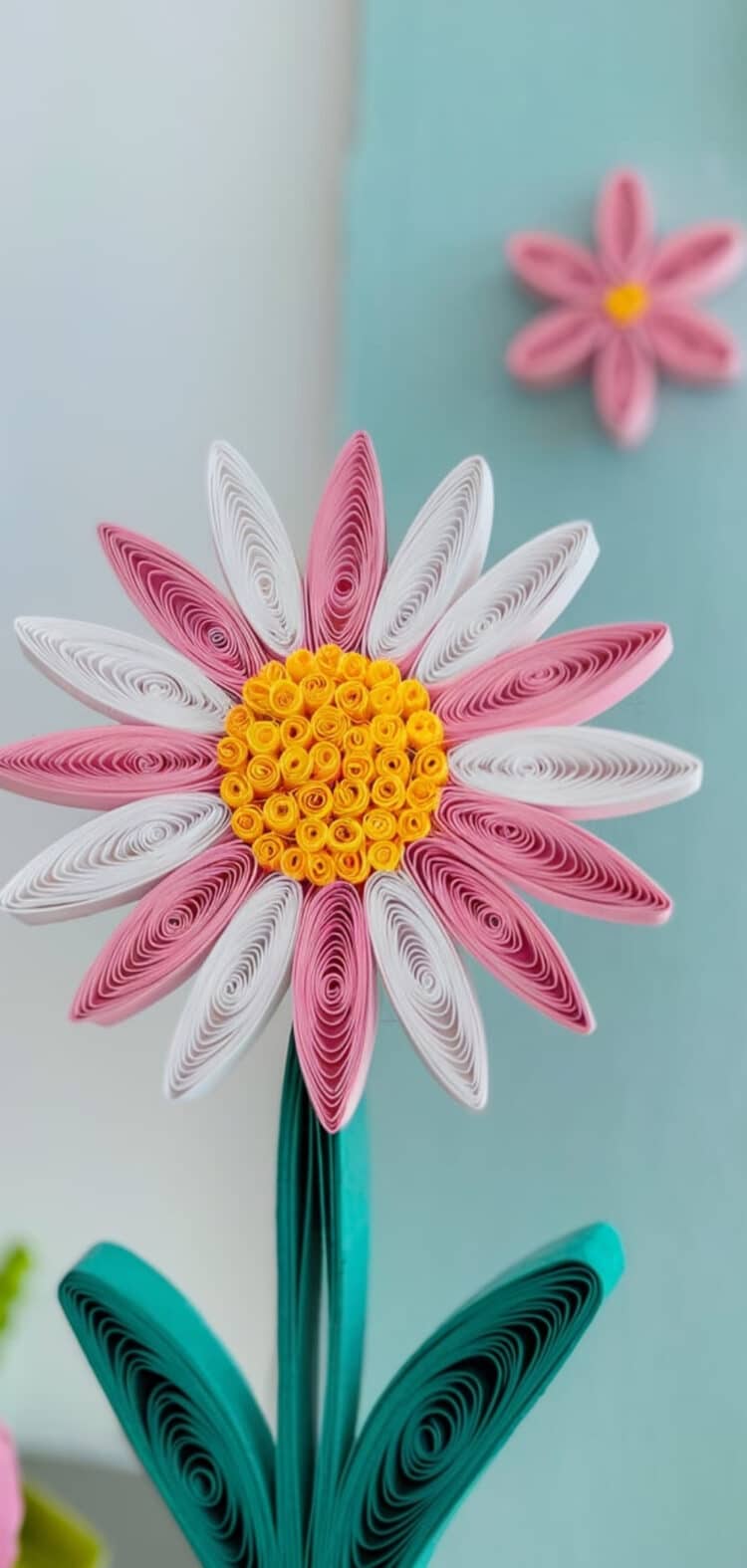 13 Beautiful Handmade Flower Paper Crafts Aesthetic Ideas - The Mega Mom