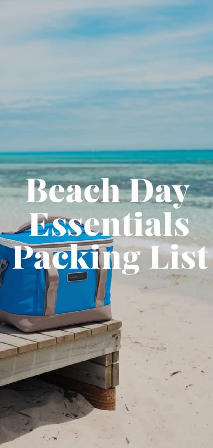 15 Easy Beach Day Essentials Packing List - The Mega Mom