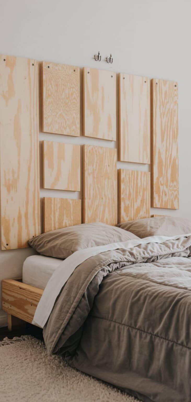 13 Easy and Cheap DIY Headboard Ideas - The Mega Mom