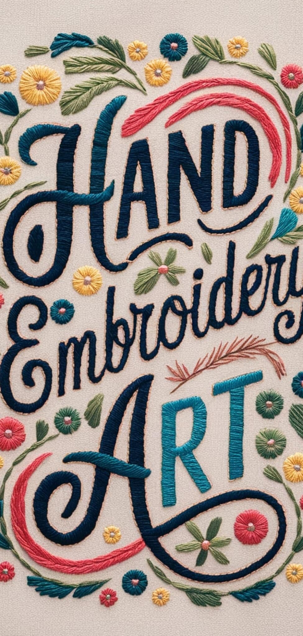 15 Creative Hand Embroidery Art Ideas - The Mega Mom