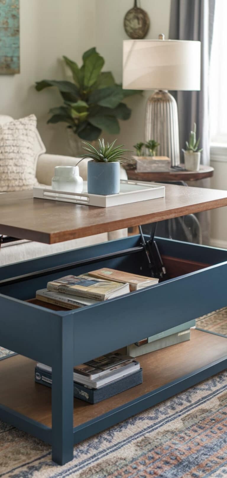 14 Best DIY Coffee Table with Storage Ideas - The Mega Mom