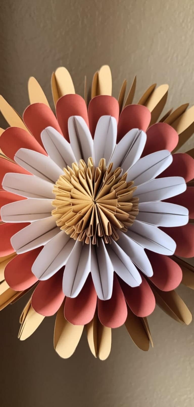 13 Beautiful Handmade Flower Paper Crafts Aesthetic Ideas - The Mega Mom
