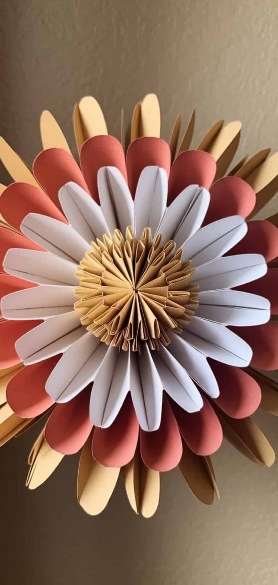 13 Beautiful Handmade Flower Paper Crafts Aesthetic Ideas - The Mega Mom