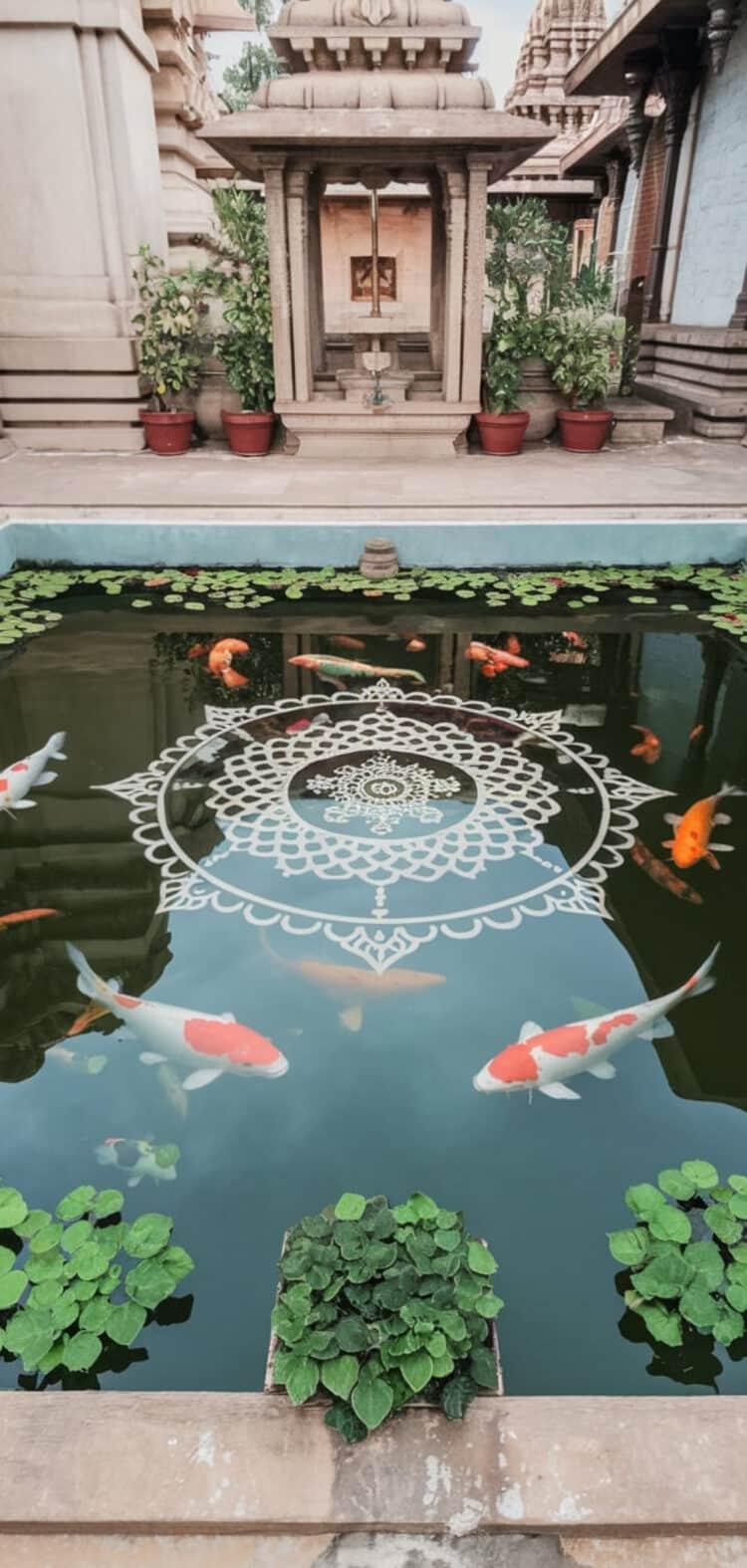 16 Stunning Kolam Koi Designs - The Mega Mom