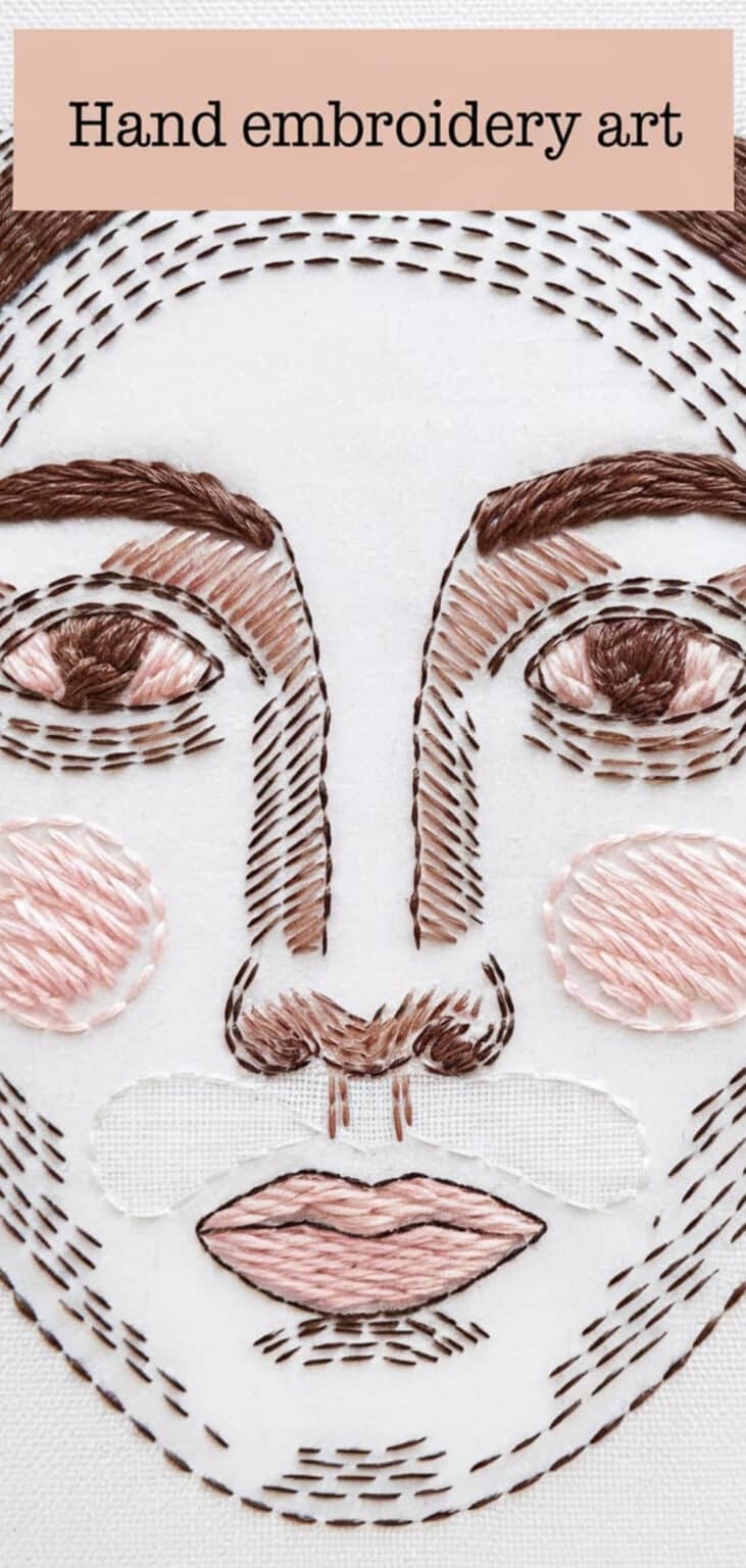 15 Creative Hand Embroidery Art Ideas - The Mega Mom