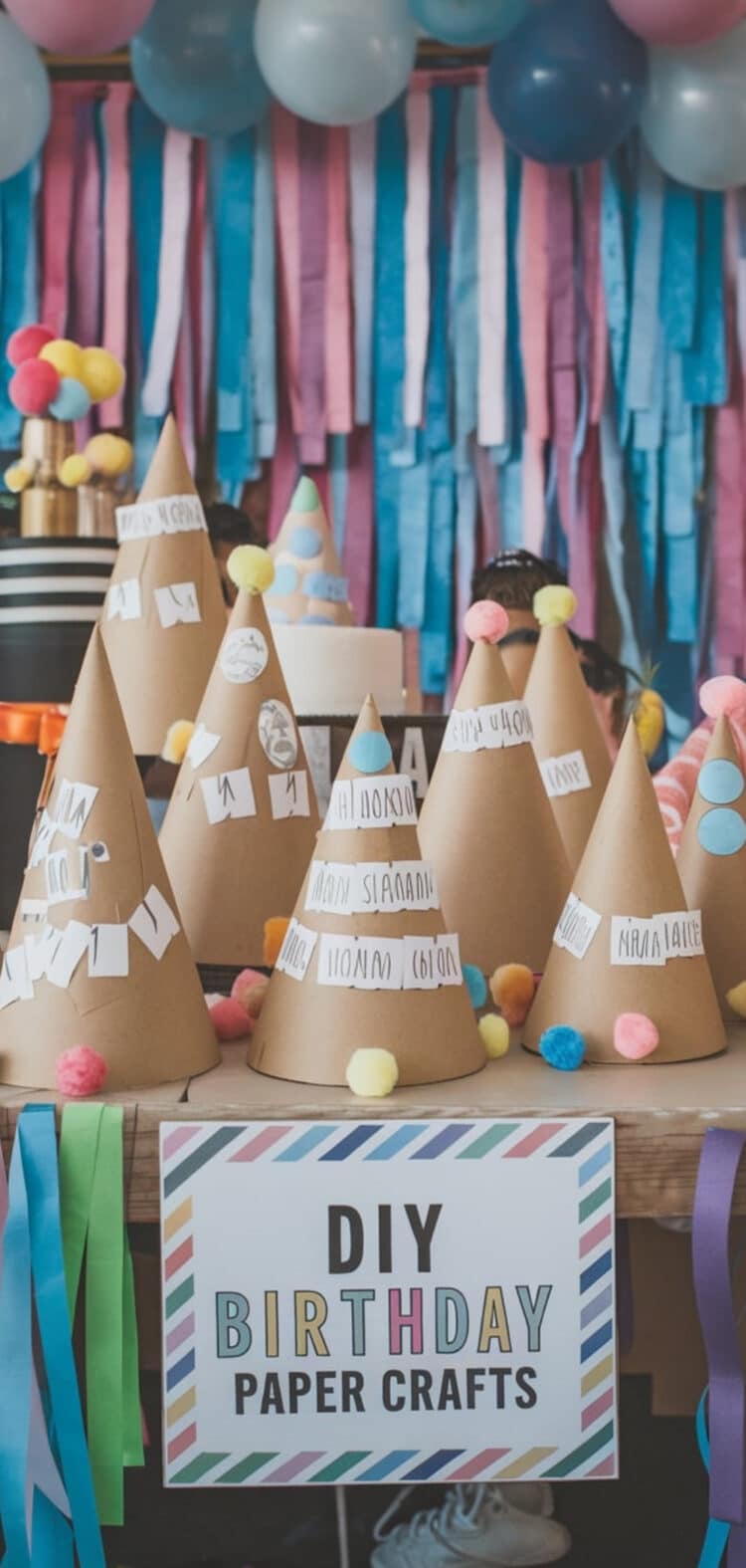 16 Cute DIY Birthday Paper Crafts Ideas - The Mega Mom