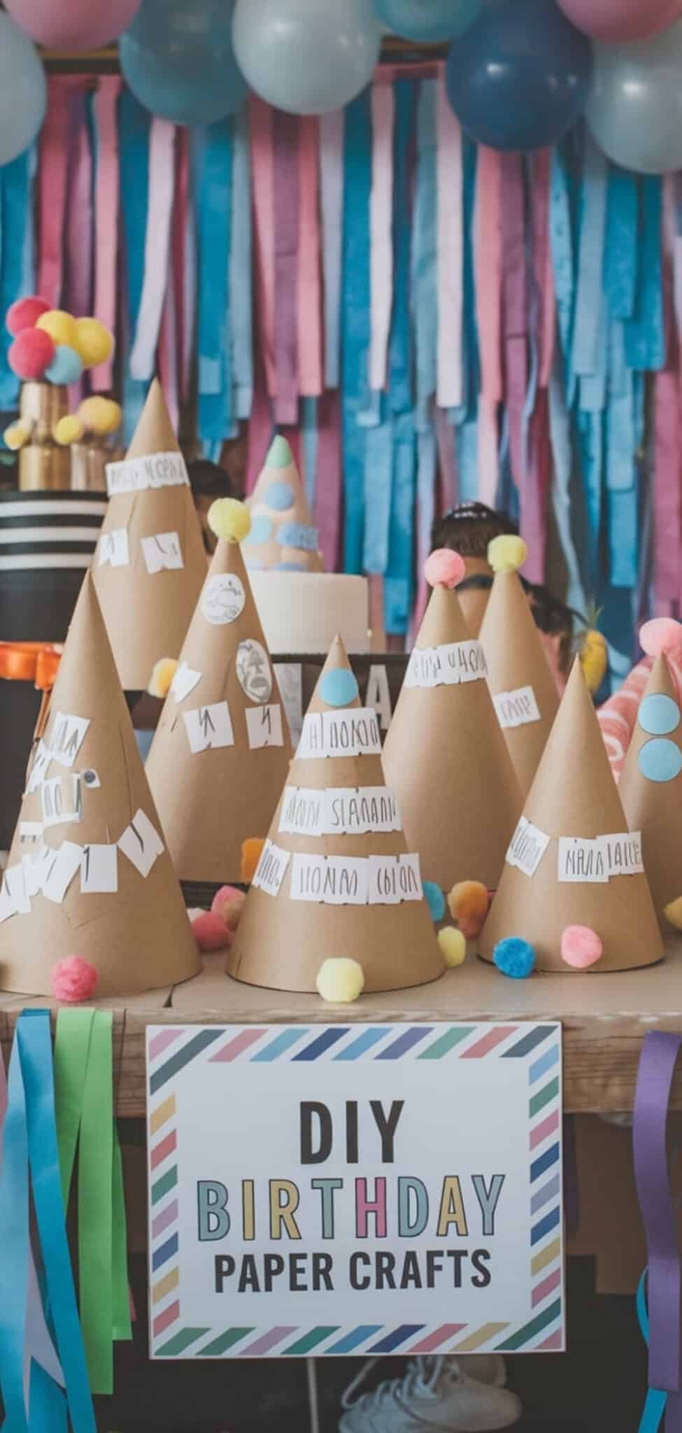 16 Cute DIY Birthday Paper Crafts Ideas - The Mega Mom