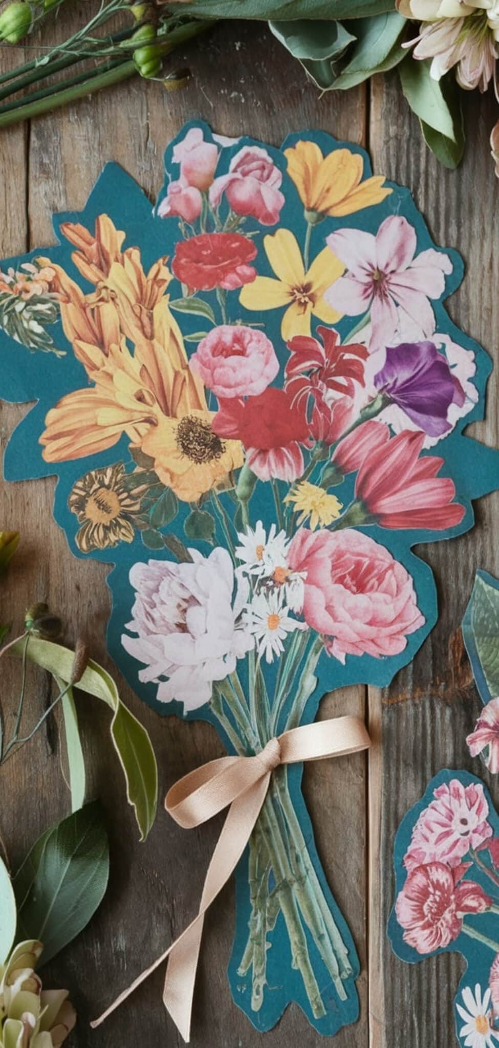 13 Beautiful Handmade Flower Paper Crafts Aesthetic Ideas - The Mega Mom