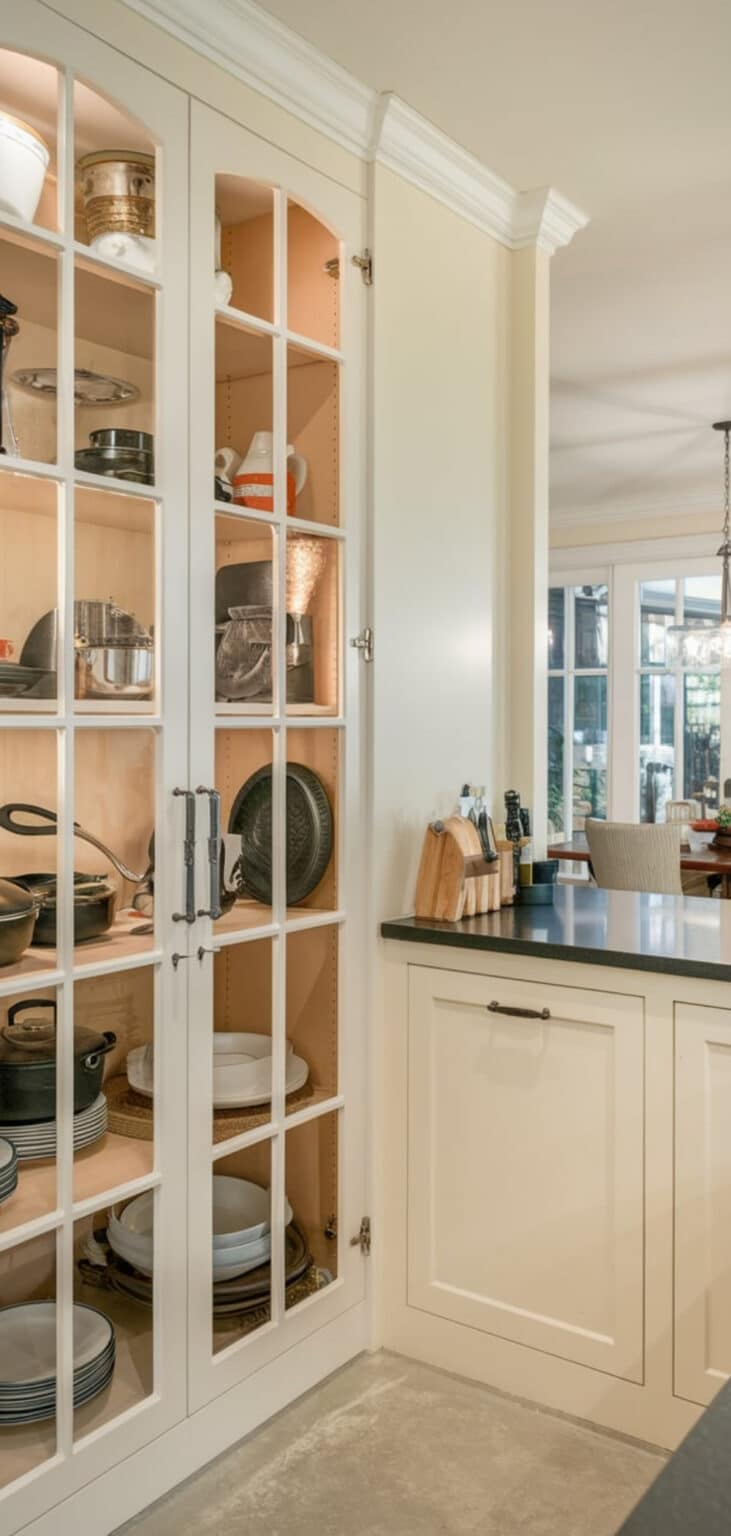 15 Brilliant Cabinet Kitchen Pantry Design Ideas - The Mega Mom