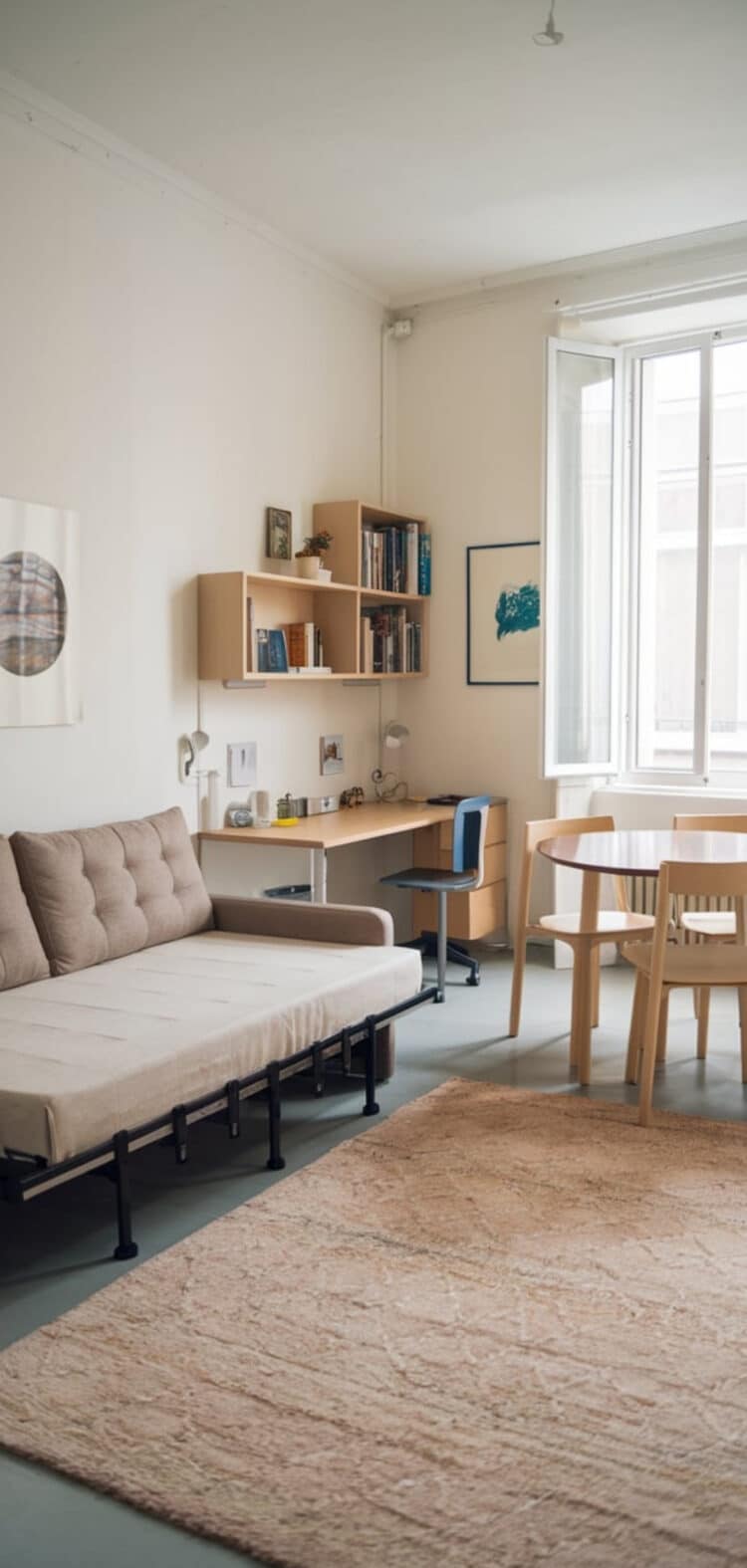 16 Smart One Room Apartment Layout Ideas - The Mega Mom