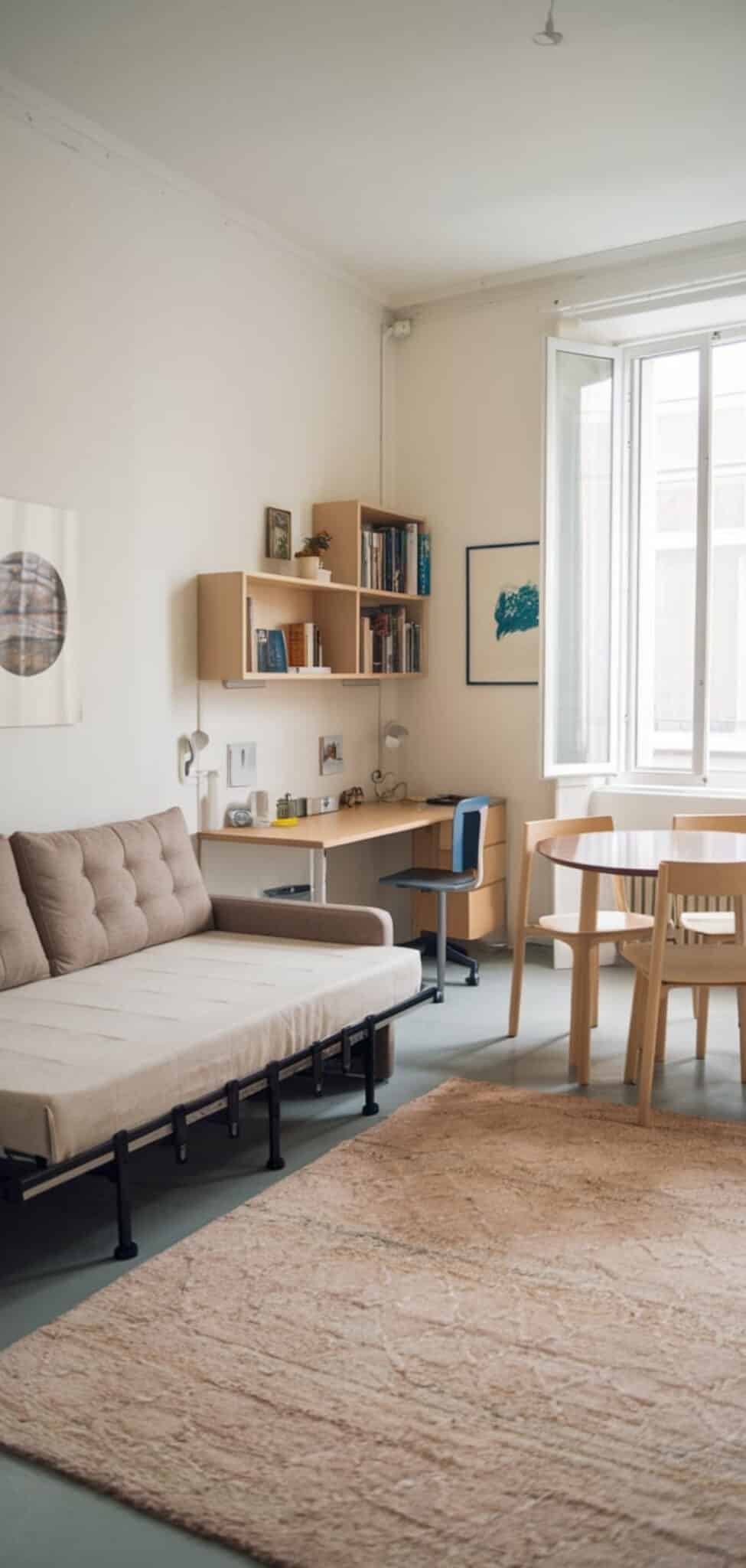 16 Smart One Room Apartment Layout Ideas - The Mega Mom