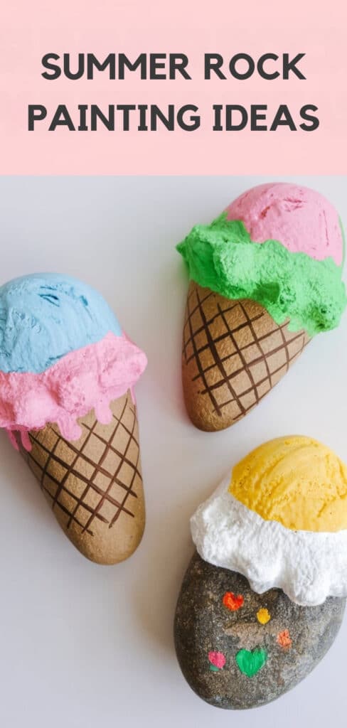 17 Creative Summer Rock Painting Ideas - The Mega Mom