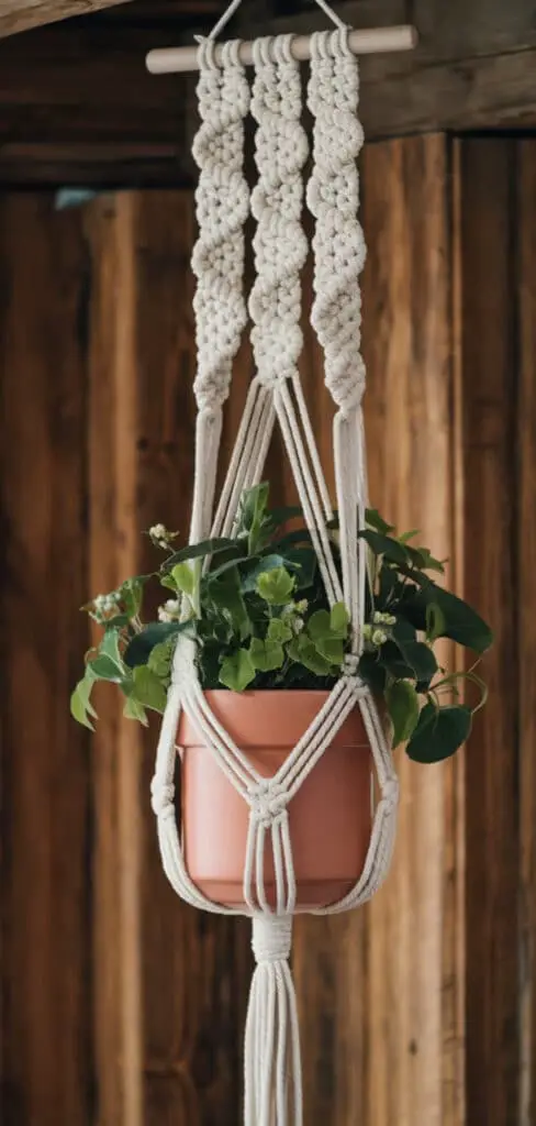 15 Easy DIY Macrame Plant Hanger Patterns - The Mega Mom