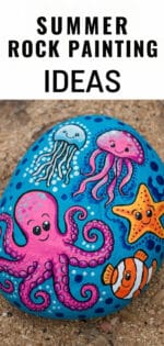 17 Creative Summer Rock Painting Ideas - The Mega Mom