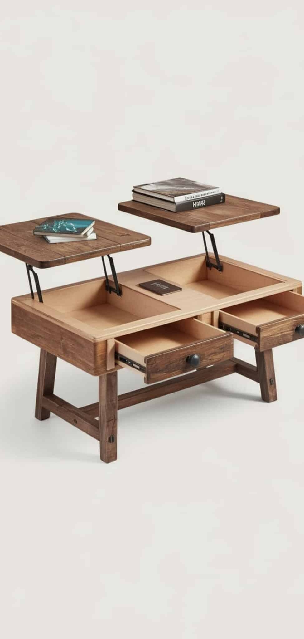 14 Best DIY Coffee Table with Storage Ideas - The Mega Mom