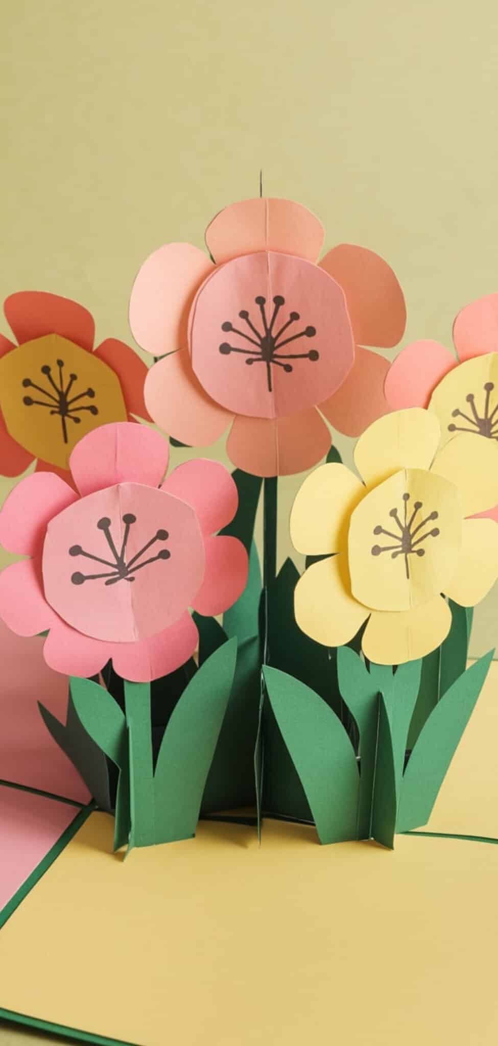 13 Beautiful Handmade Flower Paper Crafts Aesthetic Ideas - The Mega Mom