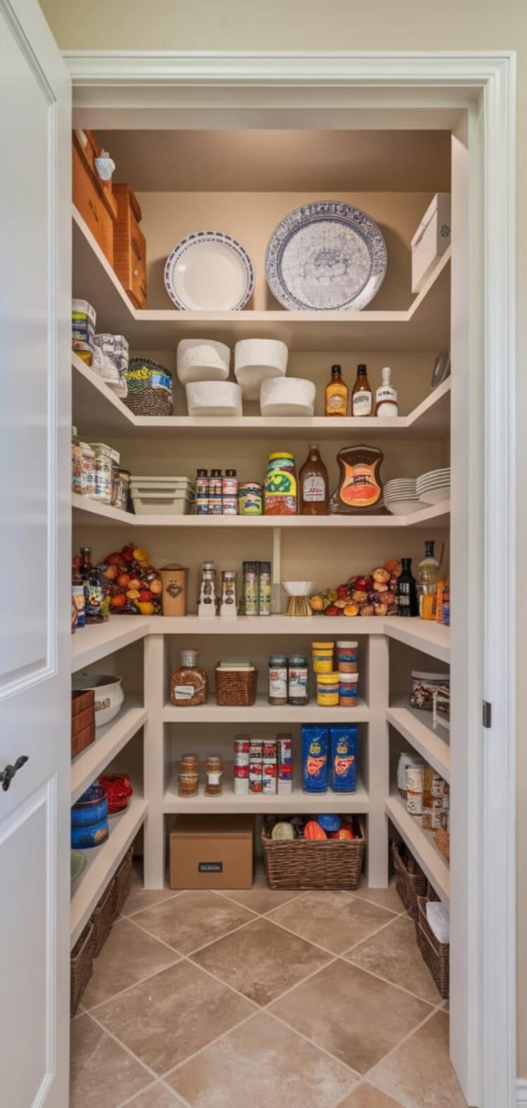 16 Smart Walk In Pantry Shelving Ideas - The Mega Mom