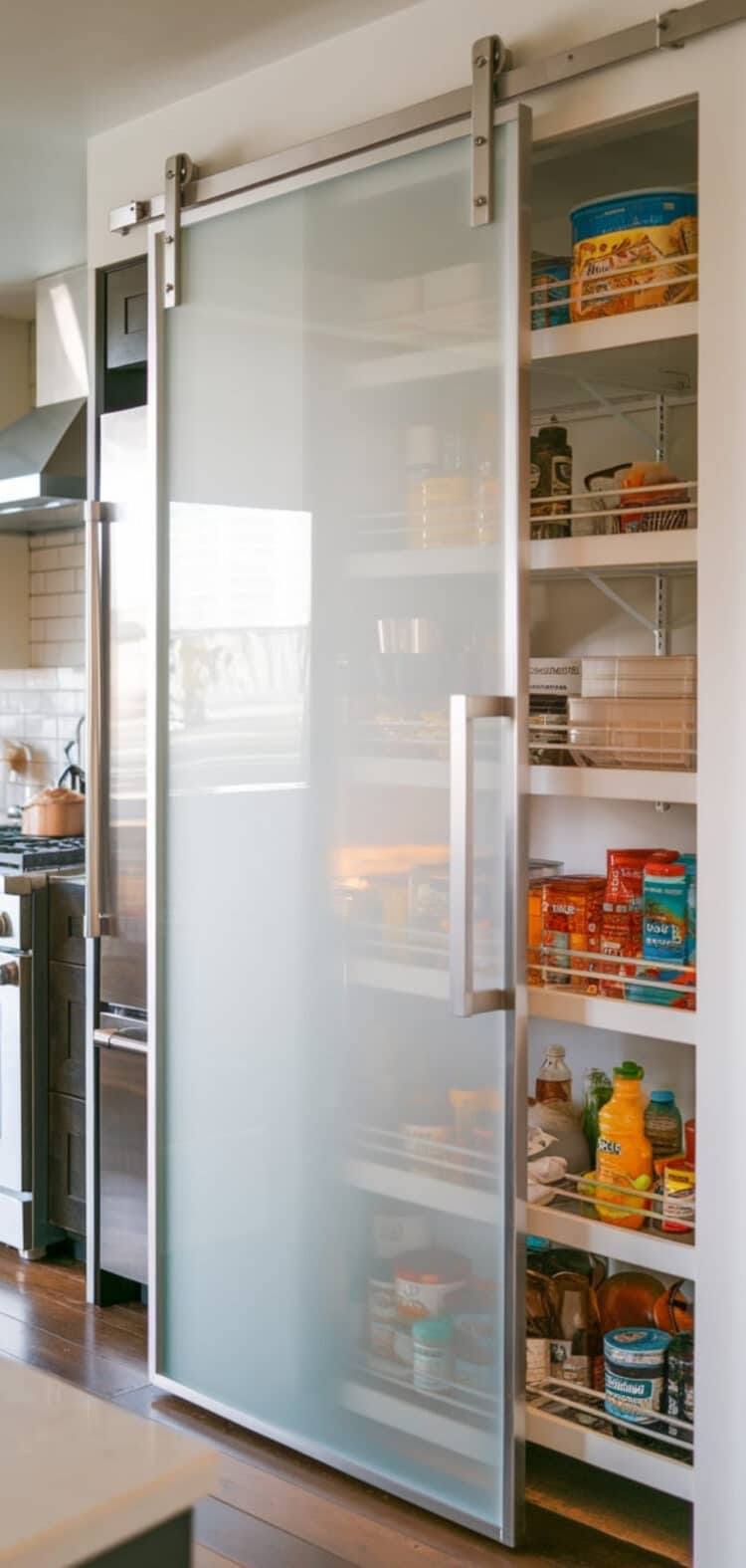 16 Charming Sliding Pantry Door Ideas - The Mega Mom