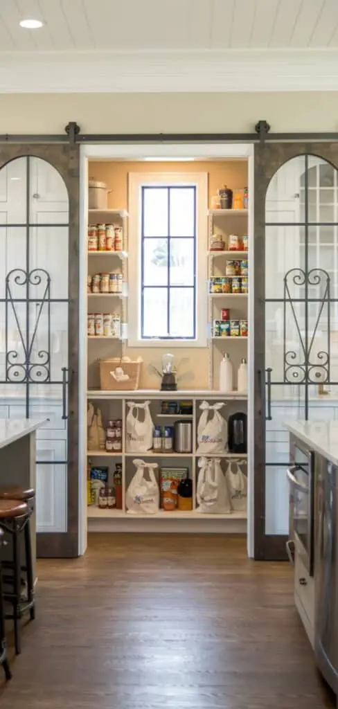 16 Charming Sliding Pantry Door Ideas - The Mega Mom