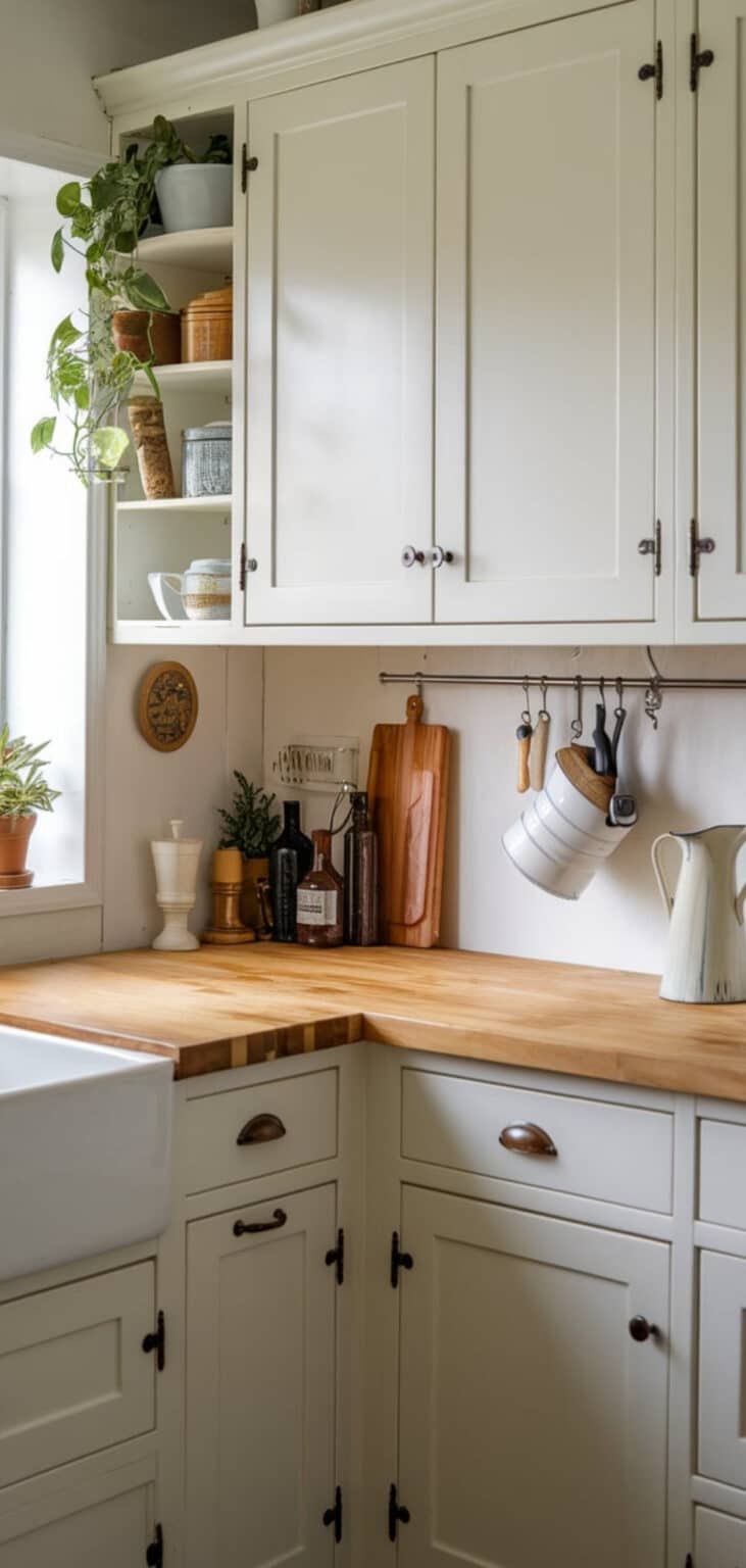 12+ Stunning Small Farmhouse Kitchen Cabinets Ideas - The Mega Mom
