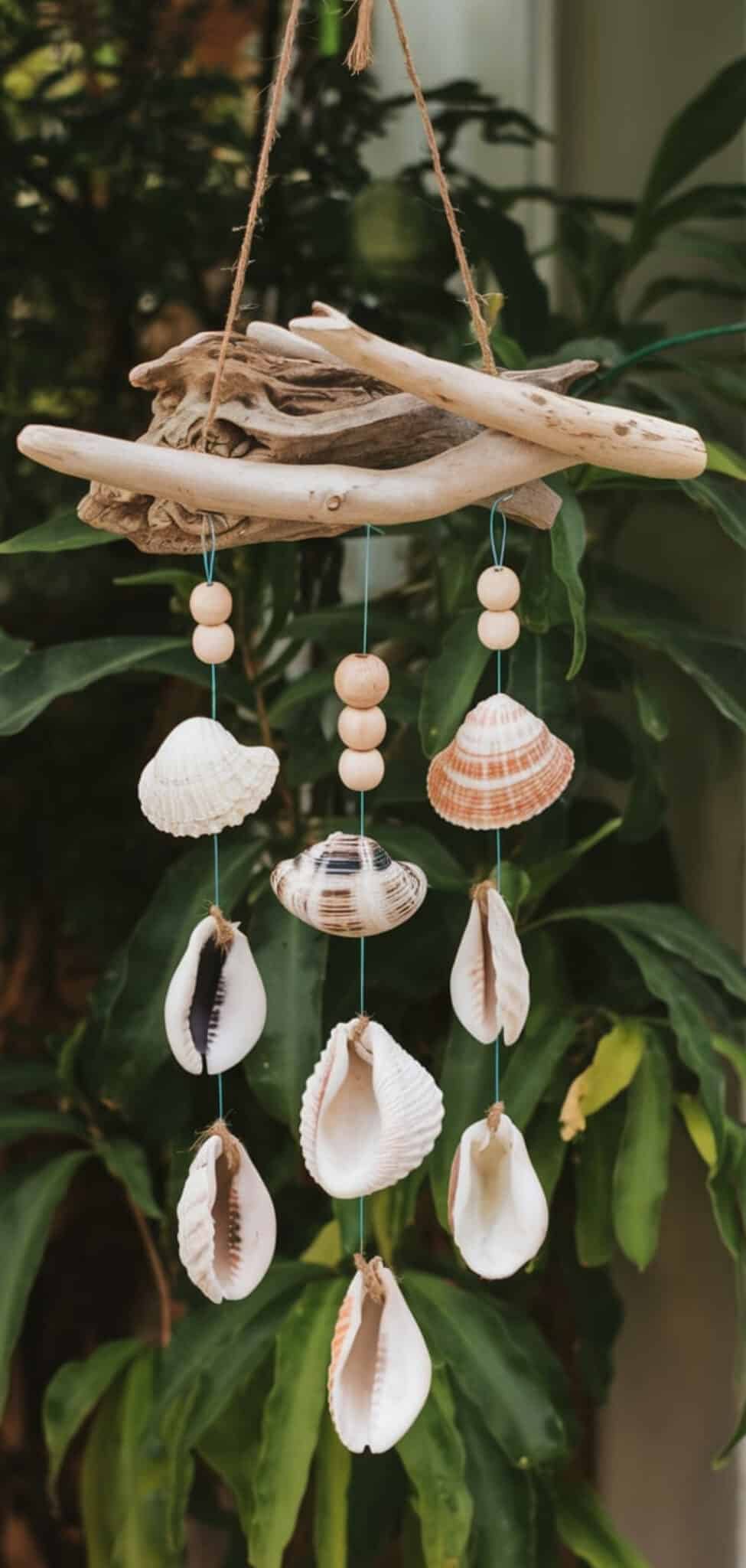 15 Beautiful DIY Wind Chime Crafts - The Mega Mom