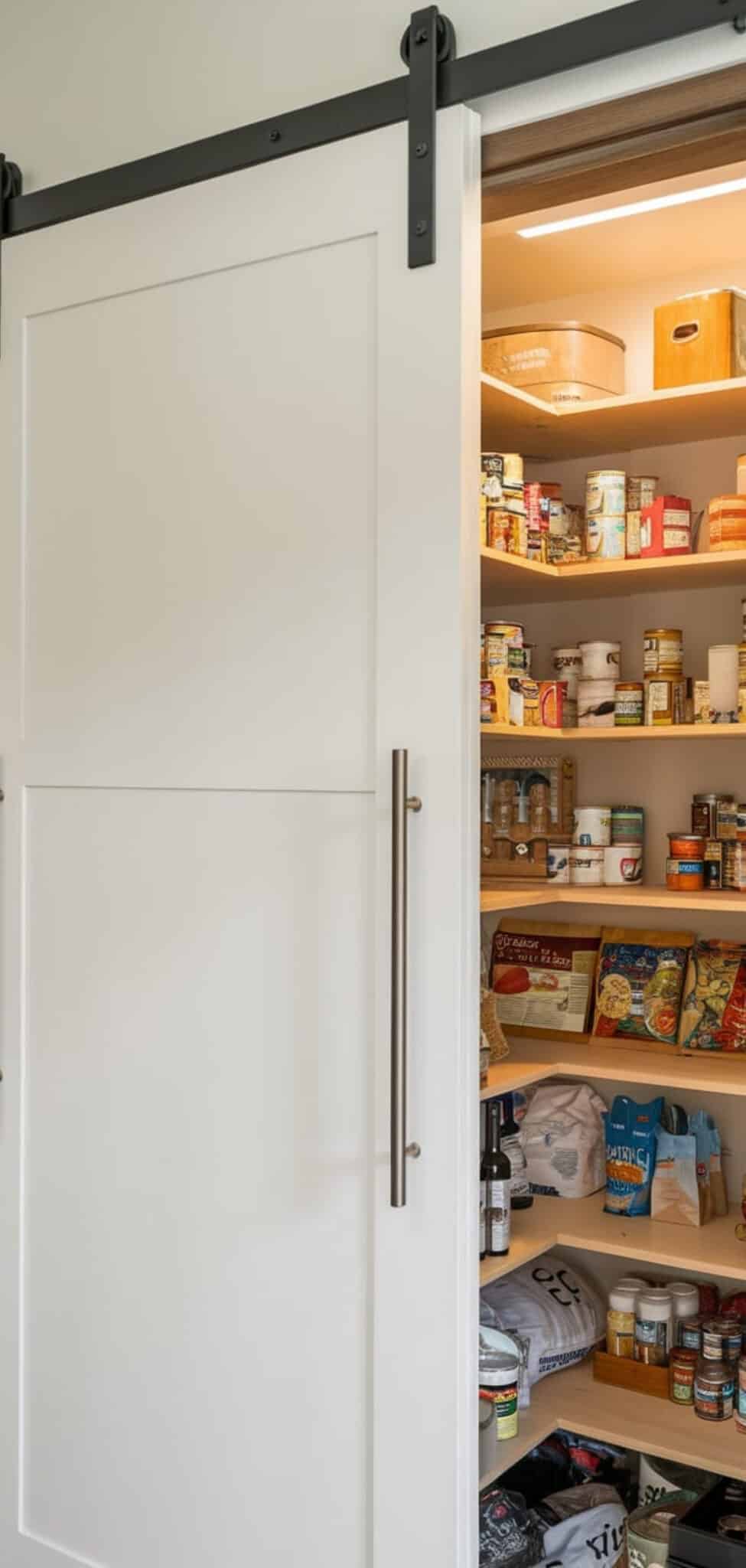 16 Charming Sliding Pantry Door Ideas - The Mega Mom