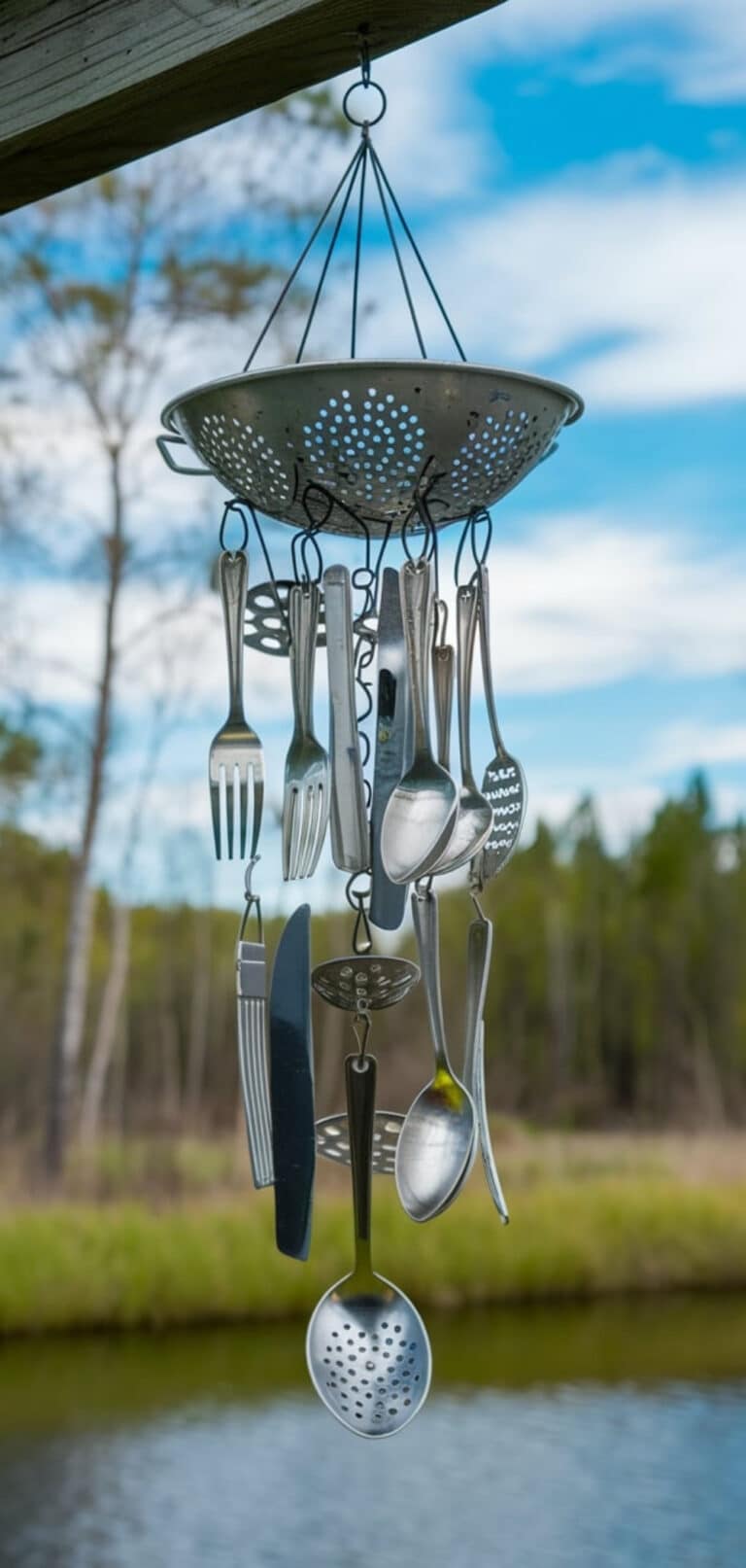 15 Beautiful DIY Wind Chime Crafts - The Mega Mom