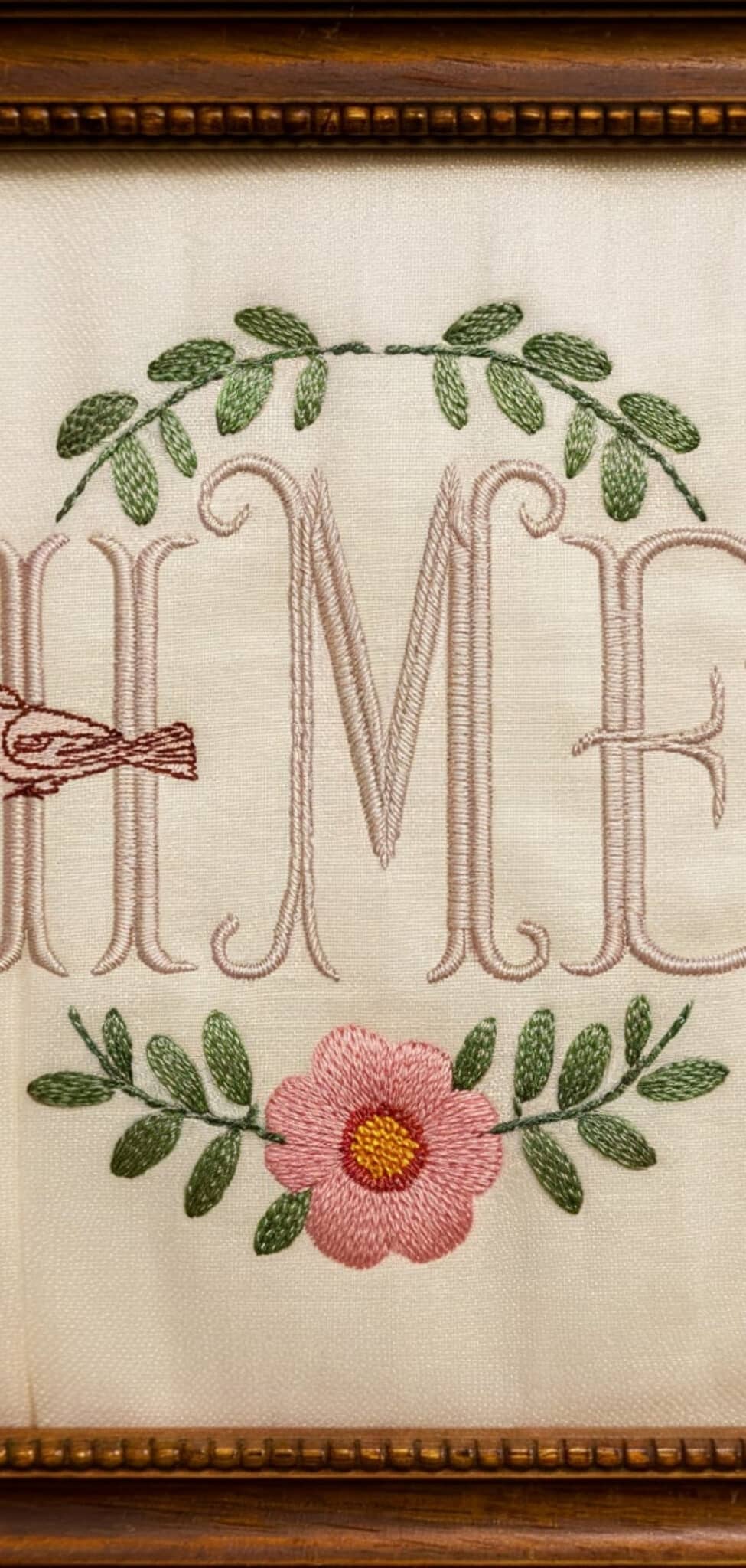 17 Beautiful Hand Embroidery Letters Ideas - The Mega Mom