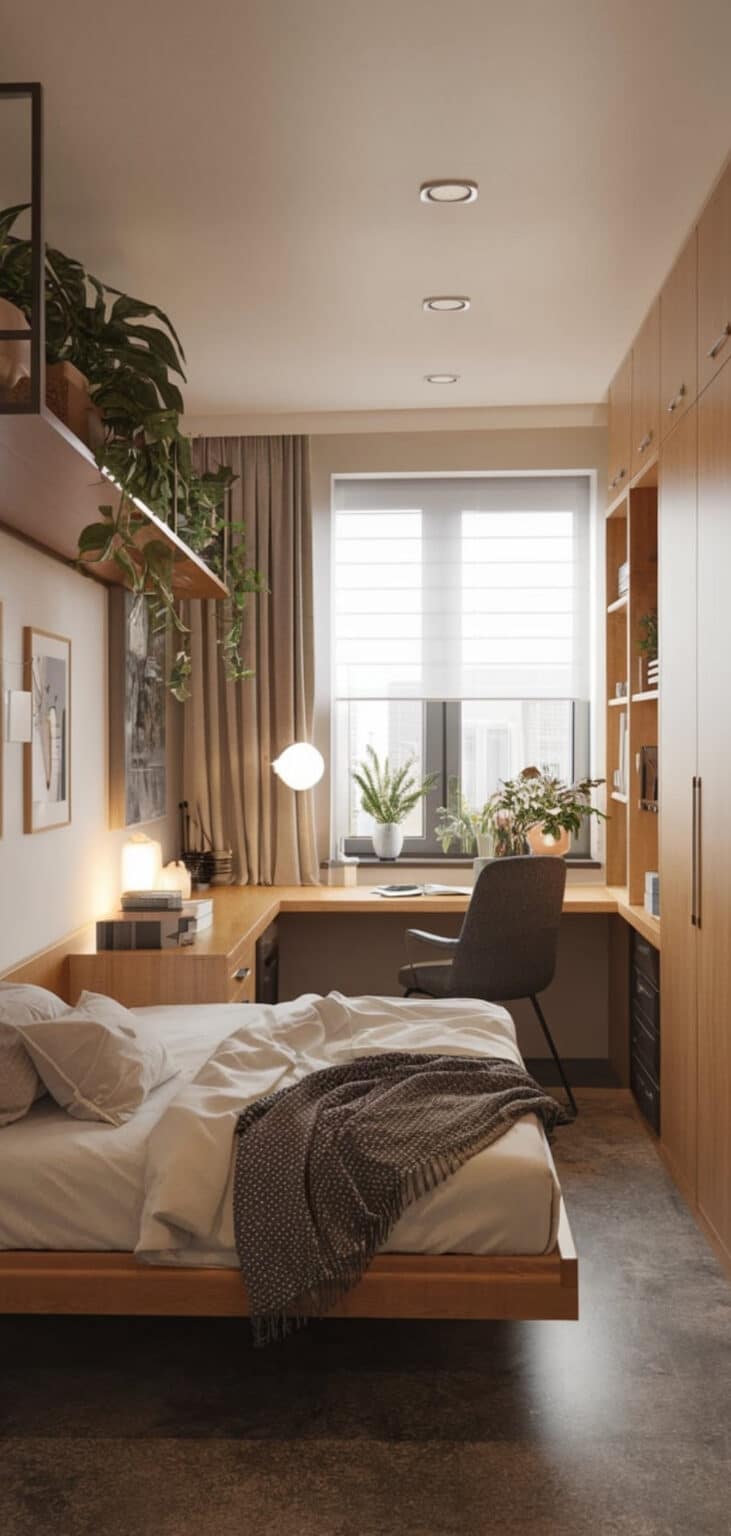 16 Smart One Room Apartment Layout Ideas - The Mega Mom