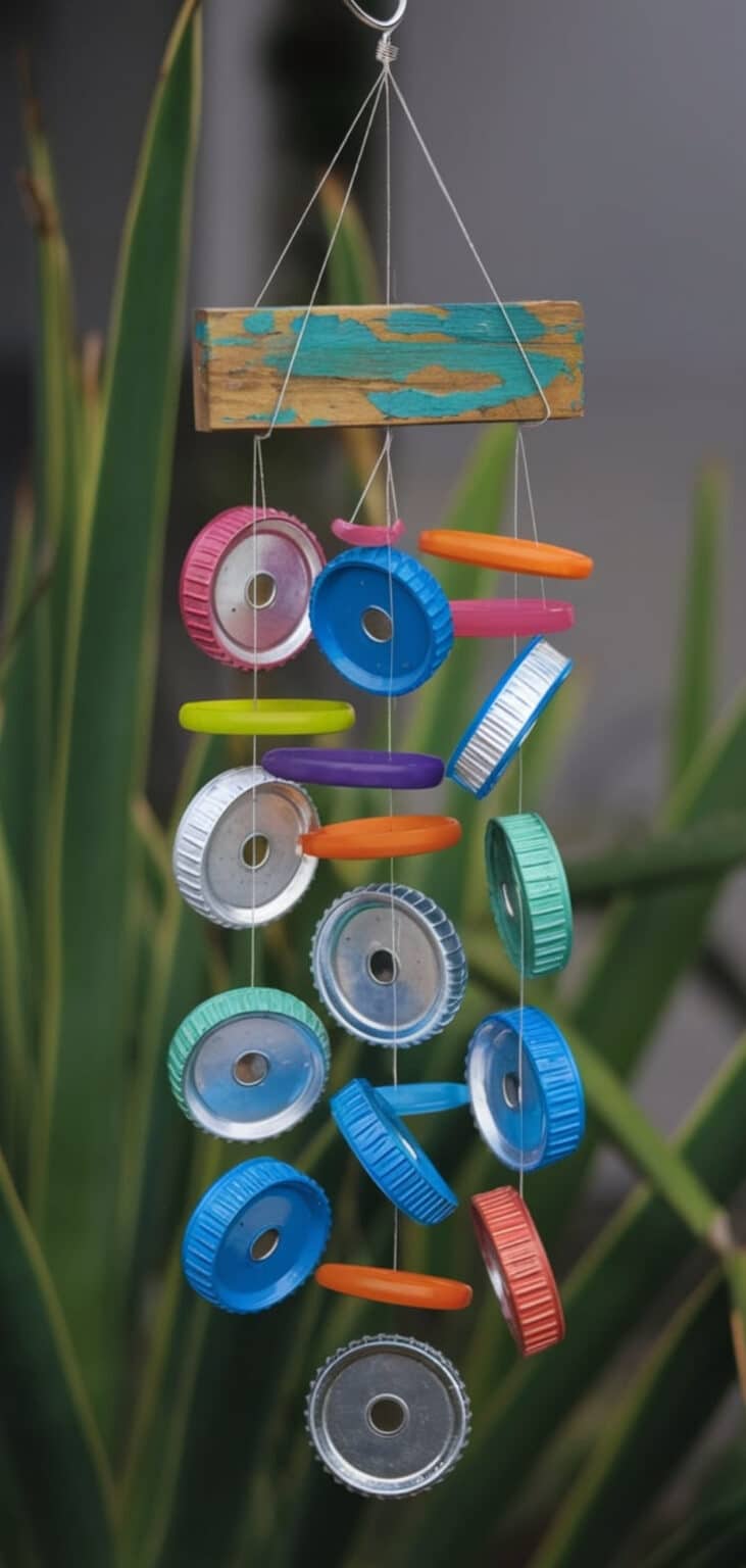 15 Beautiful DIY Wind Chime Crafts - The Mega Mom