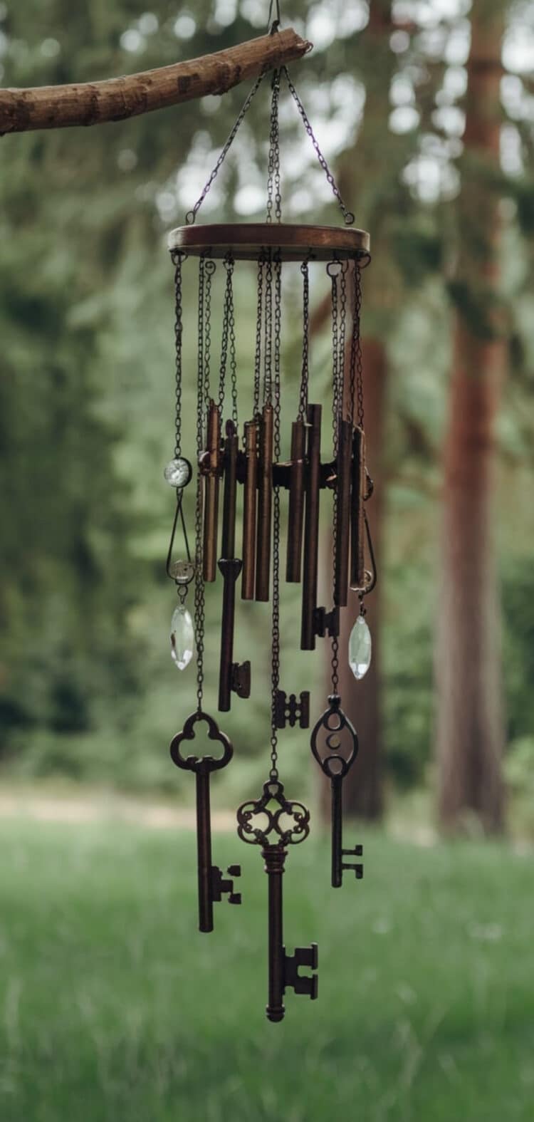 15 Beautiful DIY Wind Chime Crafts - The Mega Mom