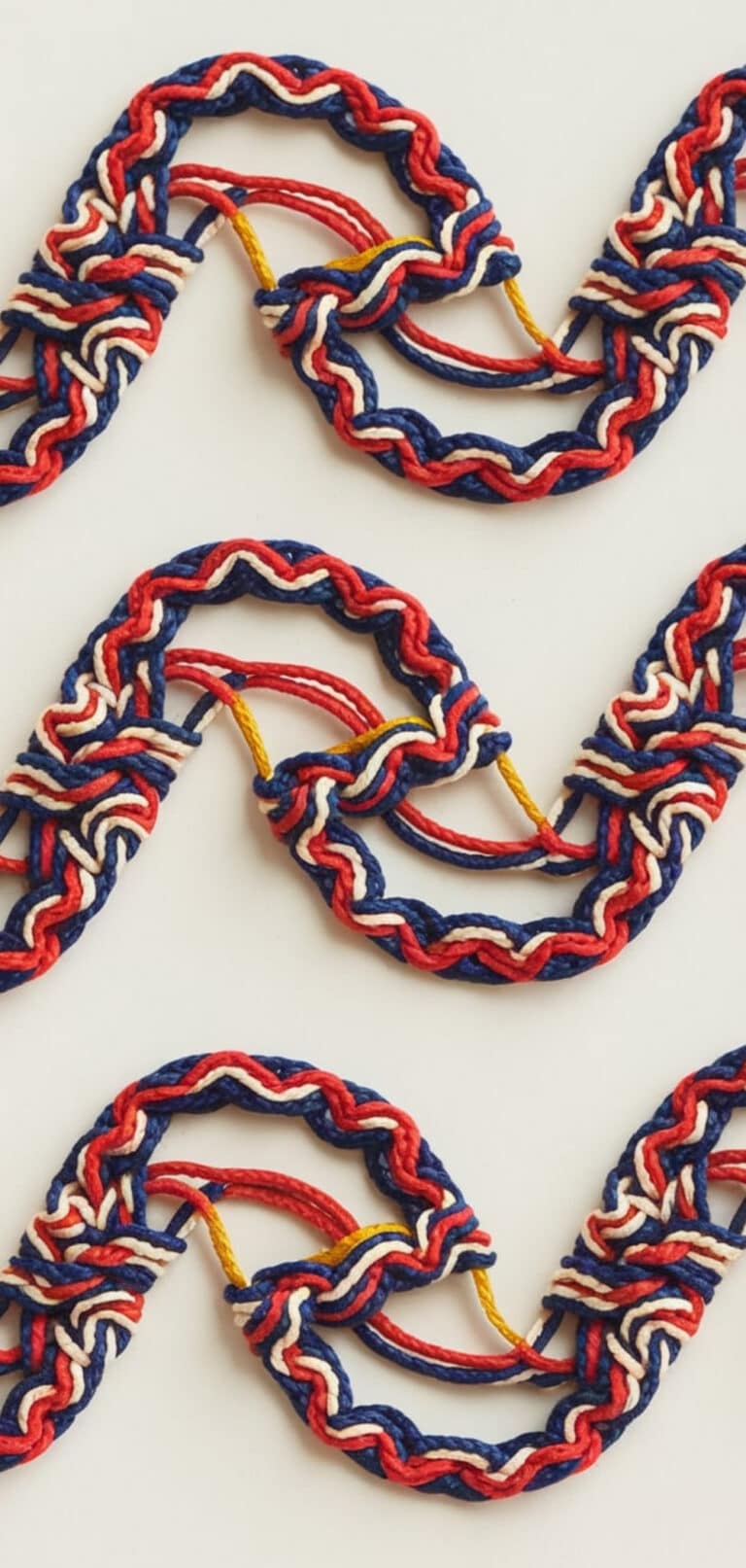17 Colorful String Friendship Bracelets Patterns - The Mega Mom