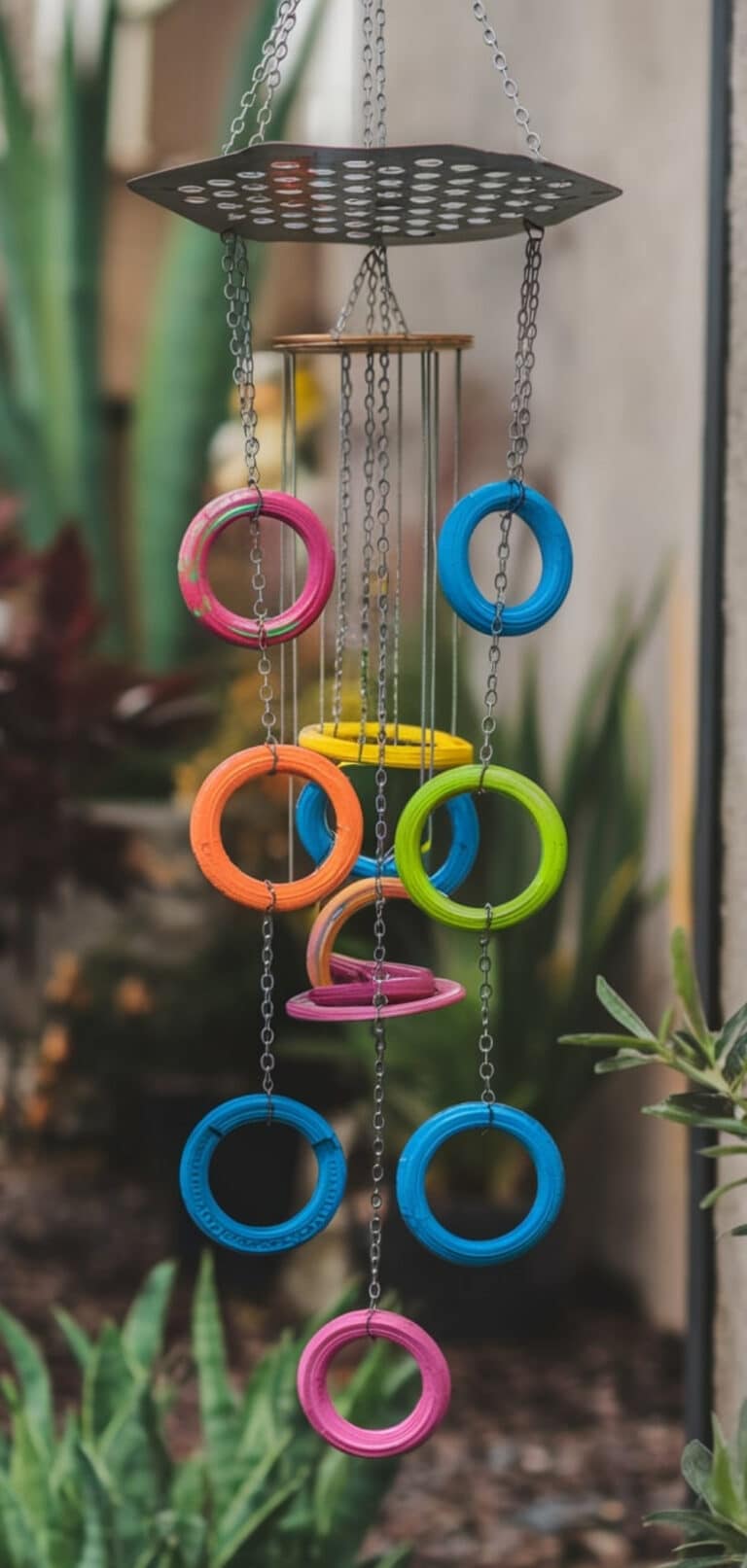 15 Beautiful DIY Wind Chime Crafts - The Mega Mom