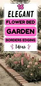 16 Elegant Flower Bed Garden Borders Edging Ideas - The Mega Mom