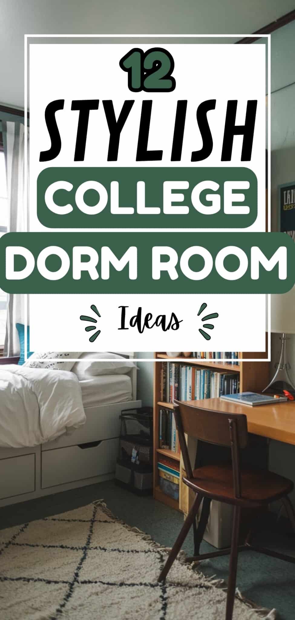 12 Stylish College Dorm Room Ideas - The Mega Mom