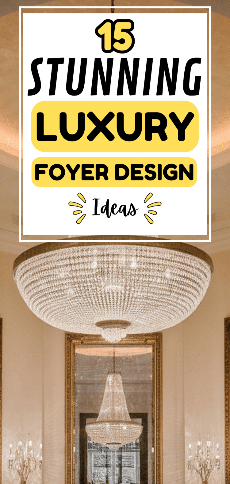 15 Stunning Luxury Foyer Design Ideas - The Mega Mom