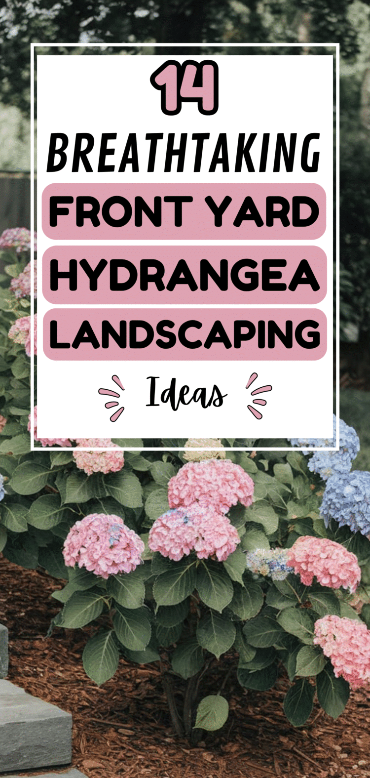 14 Breathtaking Front Yard Hydrangea Landscaping Ideas - The Mega Mom
