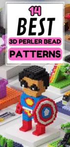 14 Best 3D Perler Bead Patterns - The Mega Mom