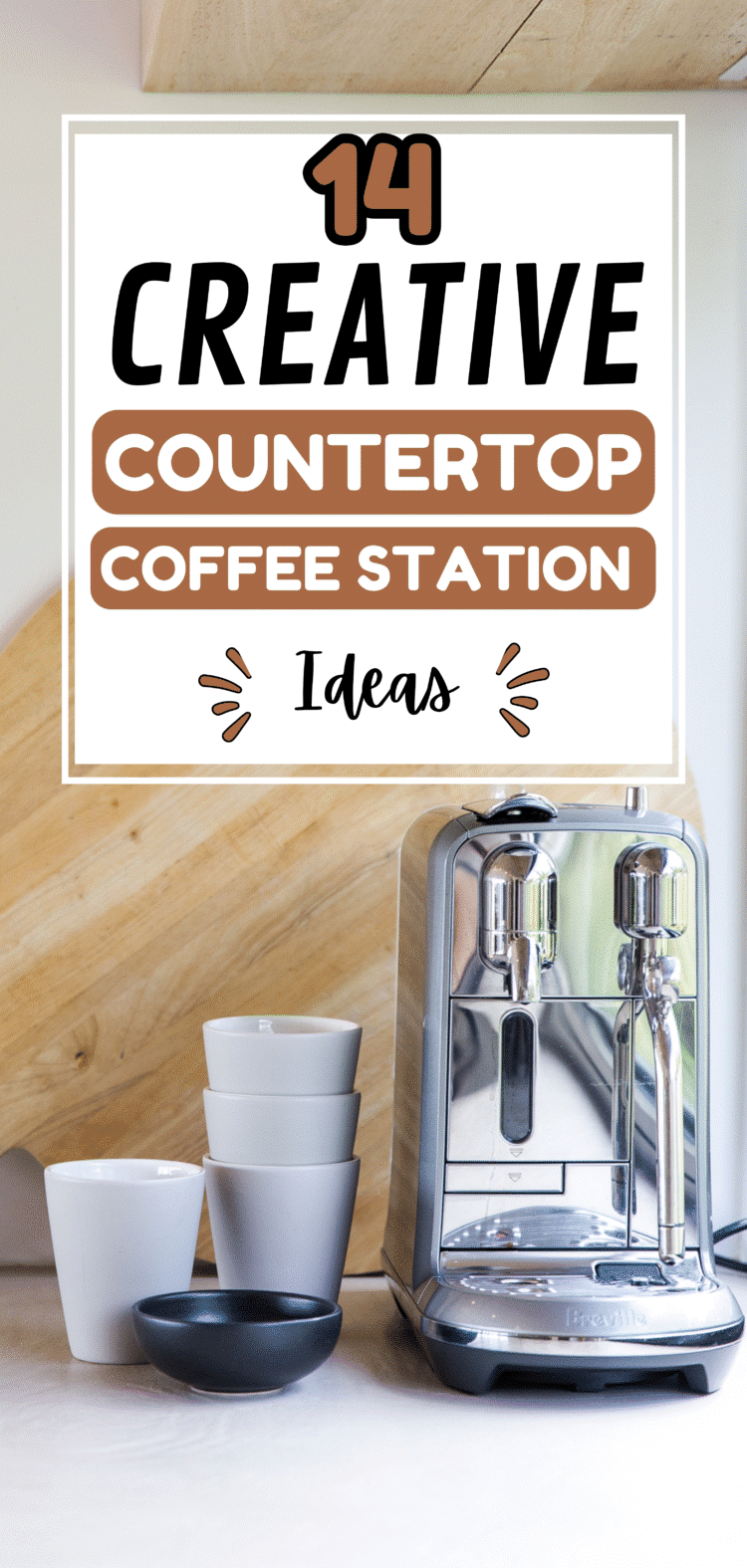 14 Creative Countertop Coffee Station Ideas - The Mega Mom