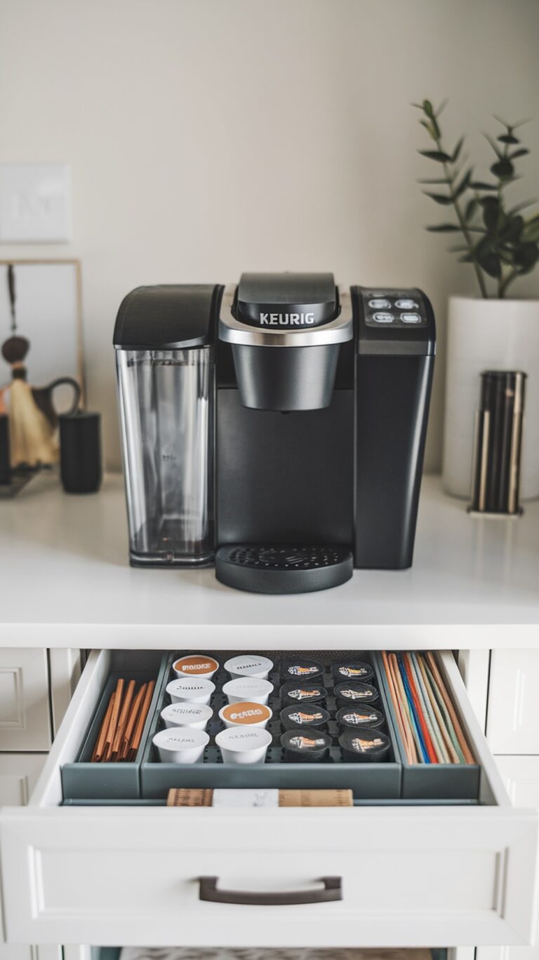 14 Creative Countertop Coffee Station Ideas - The Mega Mom
