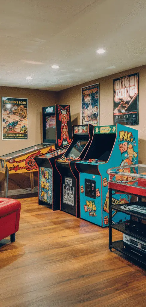 17 Incredible Basement Video Game Rooms Ideas - The Mega Mom