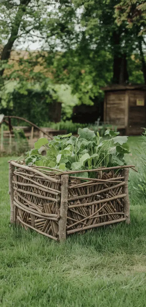 15 Cheap Garden Projects Using Twigs - The Mega Mom