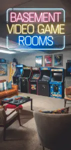 17 Incredible Basement Video Game Rooms Ideas - The Mega Mom
