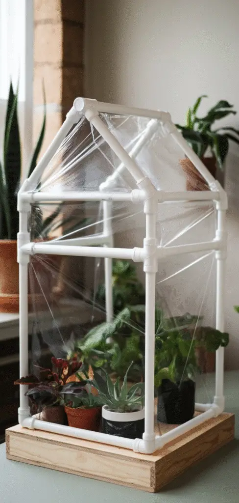 13 Easy DIY Small Indoor Greenhouse Ideas - The Mega Mom