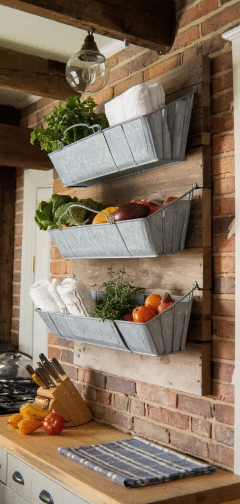 15 Beautiful Country Kitchen Wall Decor Ideas - The Mega Mom