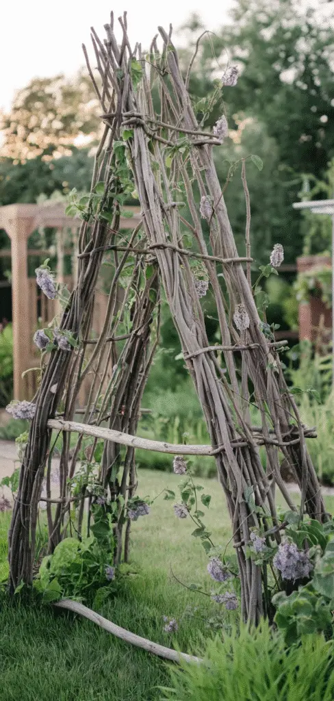 15 Cheap Garden Projects Using Twigs - The Mega Mom