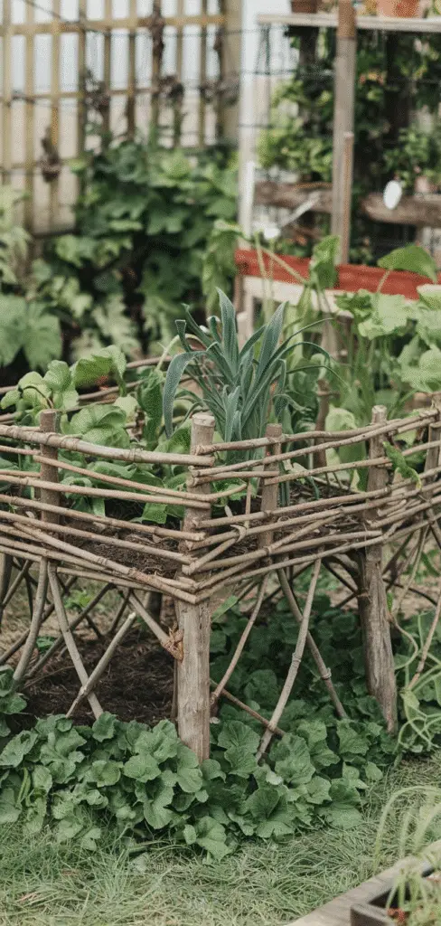 15 Cheap Garden Projects Using Twigs - The Mega Mom