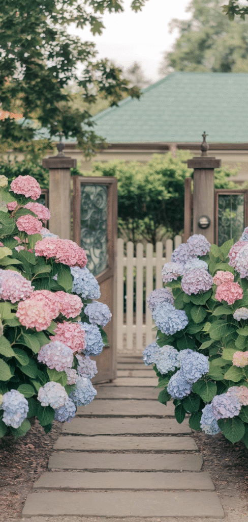 14 Breathtaking Front Yard Hydrangea Landscaping Ideas - The Mega Mom